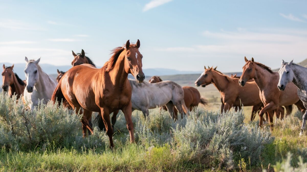 7 U.S. States Where Wild Mustangs Roam Freely In Large Numbers