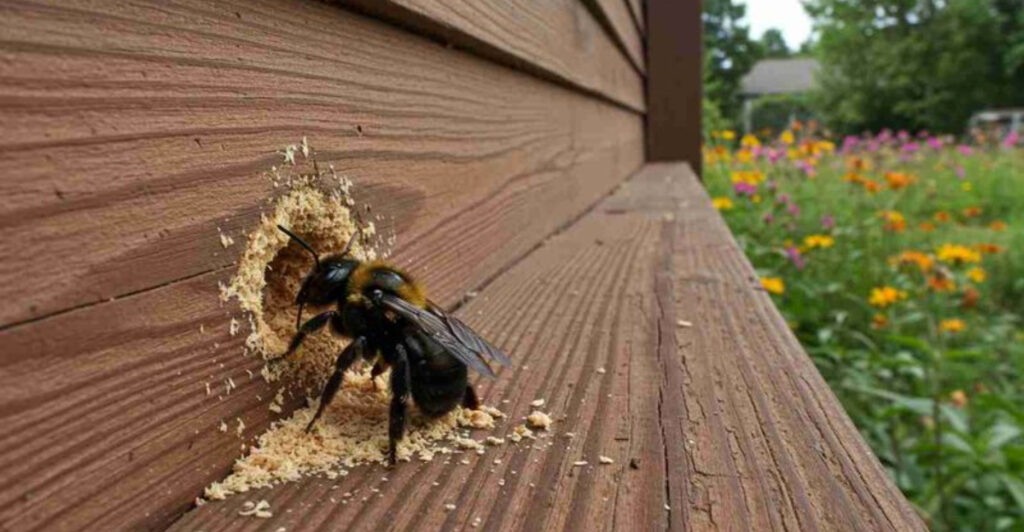 How To Get Rid Of Carpenter Bees Around Your Home